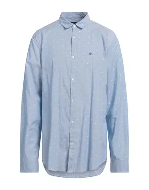 Armani Exchange Shirt Size Cotton - Blue