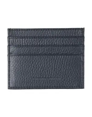 Emporio Armani Cardholder Calfskin - Navy