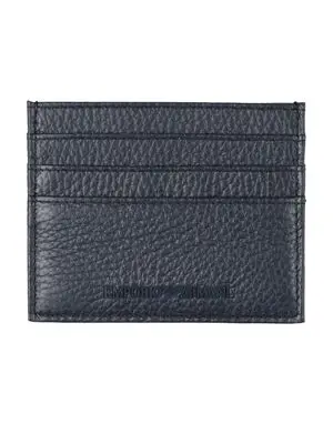 Emporio Armani Cardholder Calfskin - Navy
