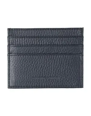 Emporio Armani Cardholder Calfskin - Navy