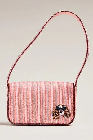 Anthropologie Fiona Beaded Animal Bag - Cocker Spaniel