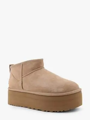UGG Classic Ultra Mini Platform Ankle Boots