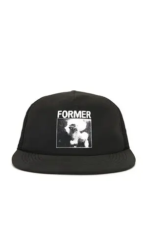 FORMER War Poodle Trucker Cap - Black