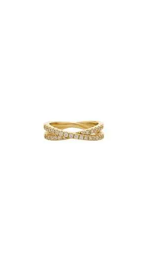 Shashi Staci Double Pave Ring