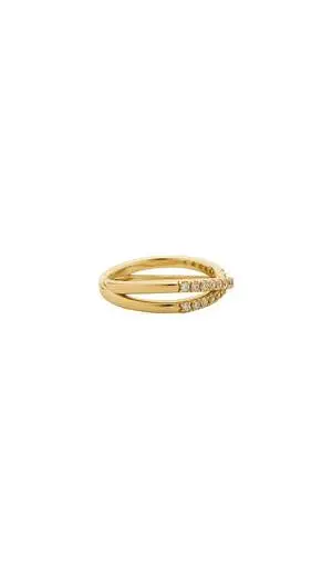 Shashi Staci Double Pave Ring