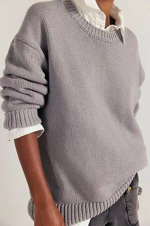 Free People Melvin Pullover - True Grey