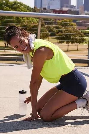 Free People Tempo Twist Me Up Tank Top - Highlighter Yellow