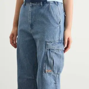 SUNDAYFRUITMARKET Sun Denim Cargo Pants