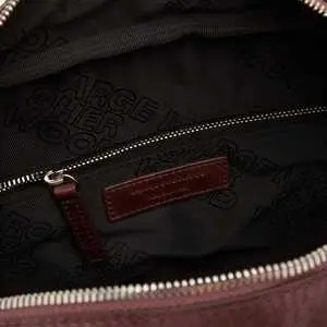 MARGESHERWOOD Soft Boston Bag - Wine