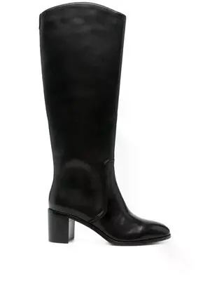 Ralph Lauren 60mm Leather Knee Boots