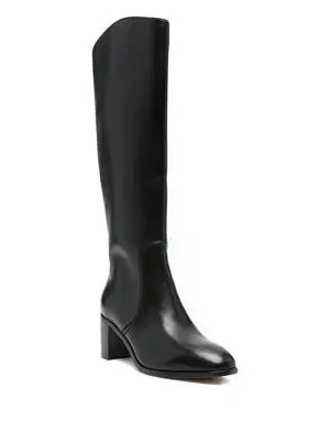 Ralph Lauren 60mm Leather Knee Boots