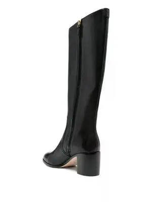 Ralph Lauren 60mm Leather Knee Boots