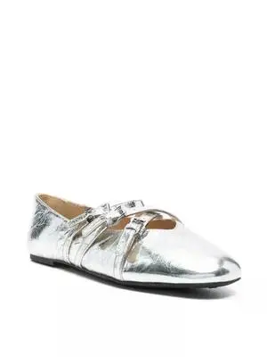 Michael Kors Buckle-strap Ballet Flats