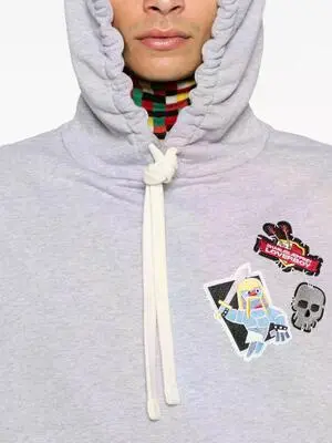 CHARLES JEFFREY Barbarian-patch Hoodie