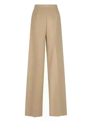 Max Mara Cotton High-waist Trousers