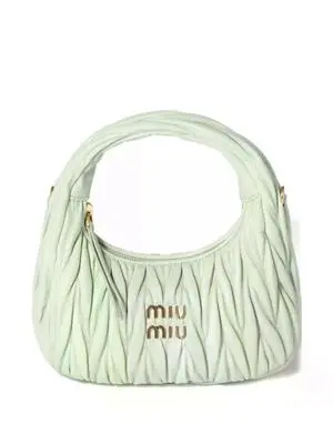 Miu Miu Small Wander Leather Shoulder Bag