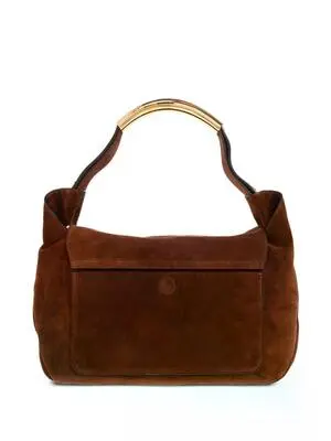Moschino Handle Detail Crossbody Bag - Brown