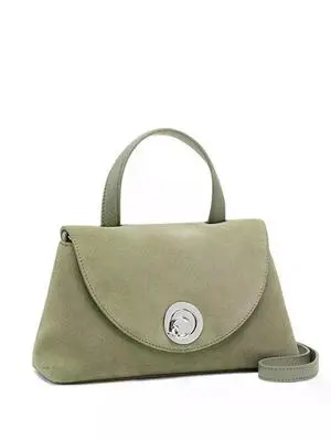 COCCINELLE Nikla Suede Tote - Green