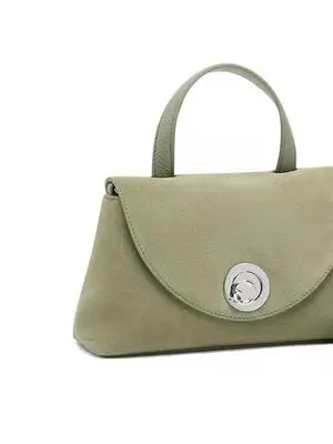 COCCINELLE Nikla Suede Tote - Green
