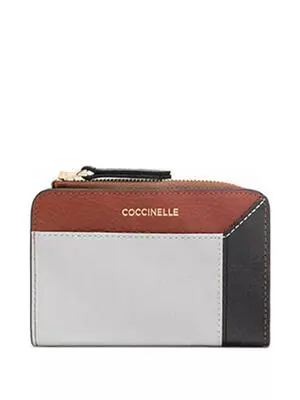 COCCINELLE Loreen Zip-fastening Panelled Purse - White