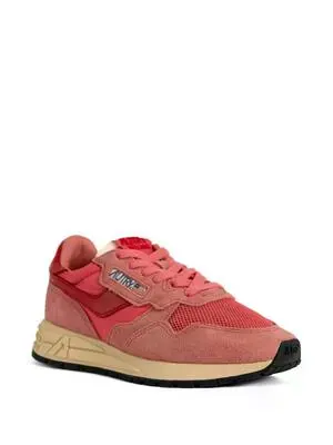 AUTRY Suede-mesh Low Top Sneakers