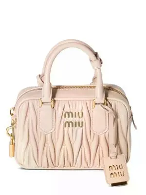 Miu Miu Mini Arcadie Matelassé Leather Bag