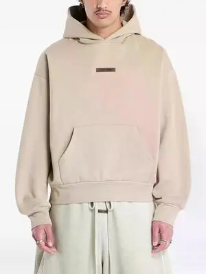 Fear Of God Logo-plaque Pouch-pocket Hoodie