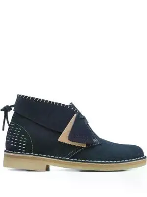 Clarks Contrast Stitching Boots For Women