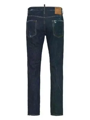 Dsquared2 Logo Patch Jeans
