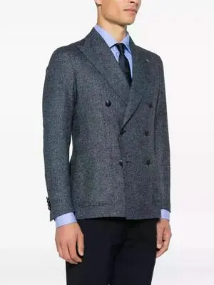 Tagliatore Double-breasted Blazer - Blue
