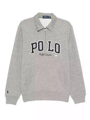 Polo Ralph Lauren Polo-neck Sweatshirt - Grey