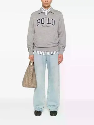 Polo Ralph Lauren Polo-neck Sweatshirt - Grey