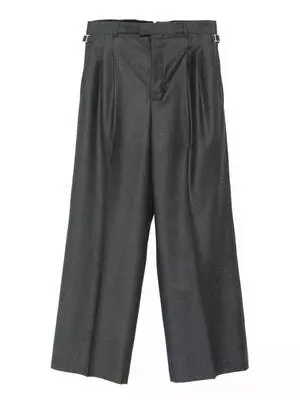 Ami Pleated Tab Trousers