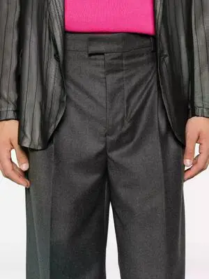 Ami Pleated Tab Trousers