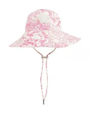 Versace Medusa Head Printed Bucket Hat - Pink