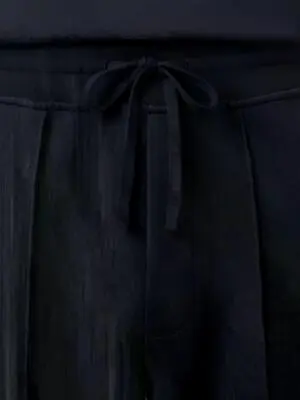 Loro Piana Whitney Pleated Drawstring Trousers - Blue