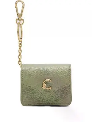COCCINELLE Grained-leather Case - Green