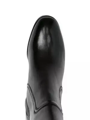 Ralph Lauren 60mm Leather Knee Boots