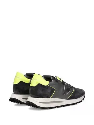 Philippe Model Tropez Haute Mesh-panelled Sneakers - Grey