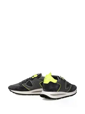 Philippe Model Tropez Haute Mesh-panelled Sneakers - Grey