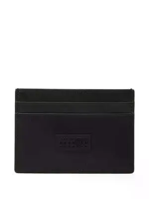 MAISON MARGIELA Logo-patch Cardholder - Black