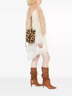 Ruslan Baginskiy Leopard-print Bucket Bag