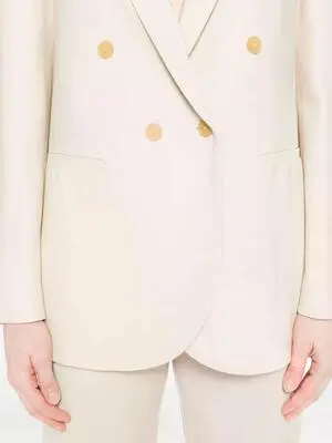 FORTE_FORTE Double-breasted Button Jacket