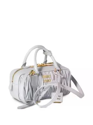 Miu Miu Arcadie Matelassé Leather Tote Bag