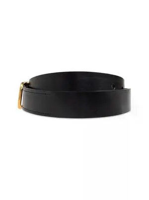 Loewe Logo-engraved Leather Belt