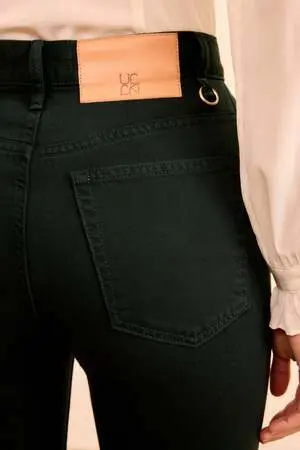 Ulla Johnson The Lou Jean Kick Flare Denim - Hunter