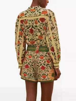 Farm Rio Floral-print Shorts
