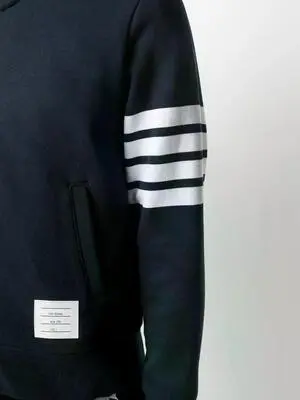 Thom Browne 4-bar Stripe Zip-up Sweatshirt