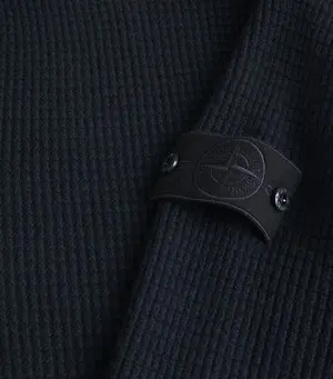 Stone Island Ghost Piece Virgin Wool Cable-knit Sweater