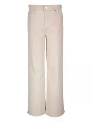 Ag Flared-hem Jeans - Neutrals